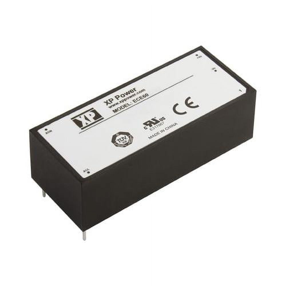 XP POWER ECE60US15, Power Supply; AC-DC; ENCAPSULATED, 60W, PCB MOUNT ...