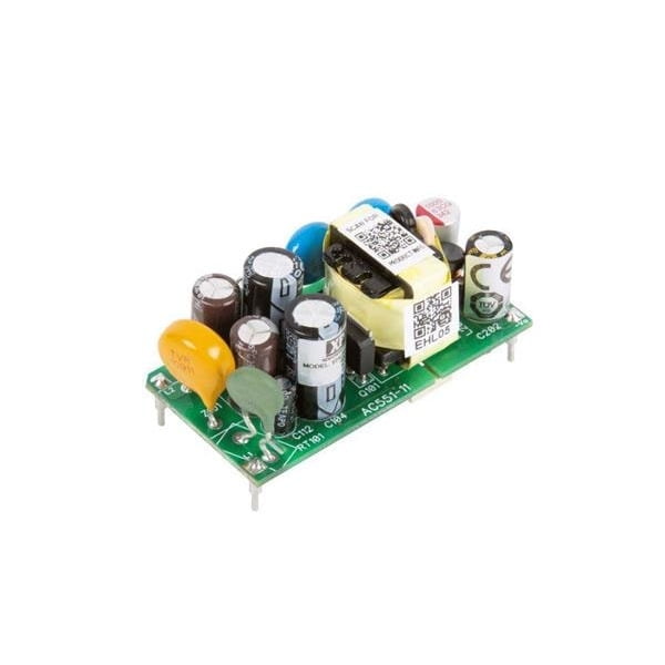 XP POWER EHL05US05-P, AC/DC Power Modules 5W PCB mount open frame 85 to ...