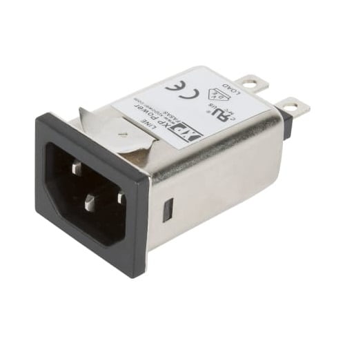 XP POWER FASAS01PFR, Power Entry Module, EMC FILTER, IEC INLET, 3A ...