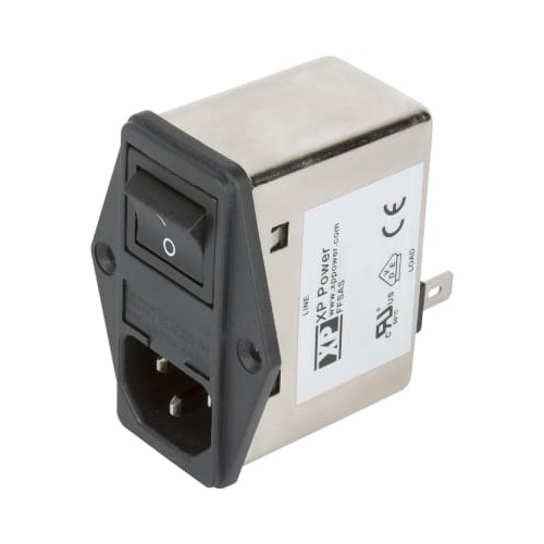 XP POWER FFSAS06BFR, Power EntryModule; EMC FILTER; IEC INLET & LINE ...