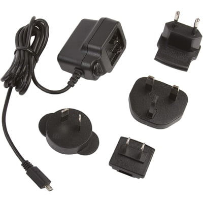 XP POWER VER05US050-UB, MULTI PLUG Wall Mount AC ADAPTER, 5W 5V 1A, DC ...
