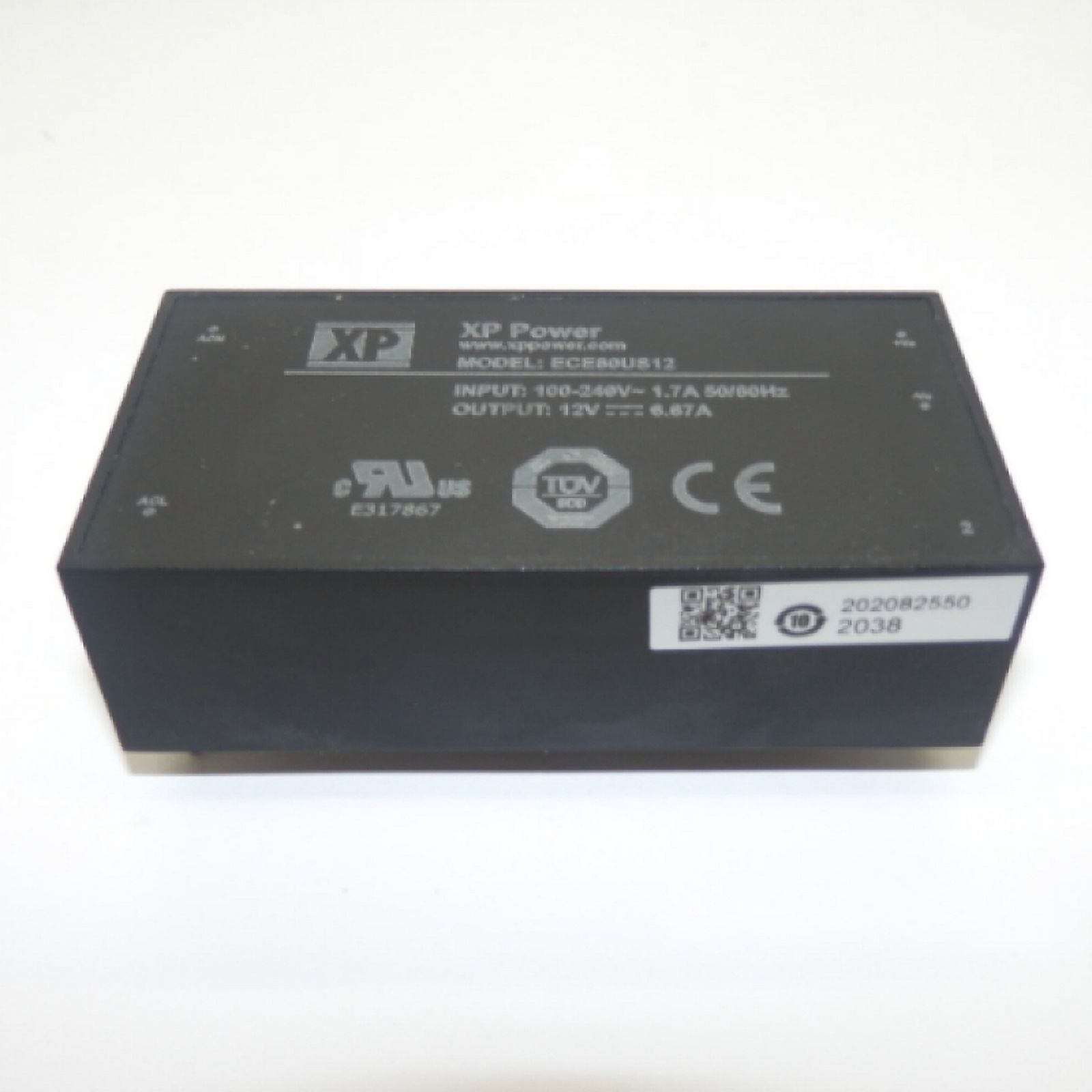 XP Power Encapsulated AC-DC Power Supply ECE80US12 - Walmart.com