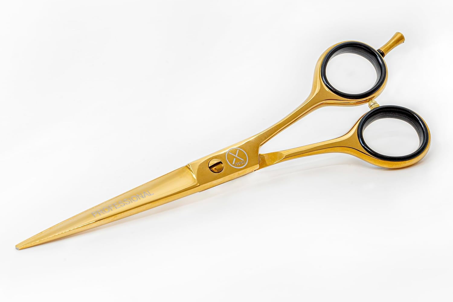 XPERSIS PRO 7" Golden German Made Sharp Barber Hair Cutting Shears ...