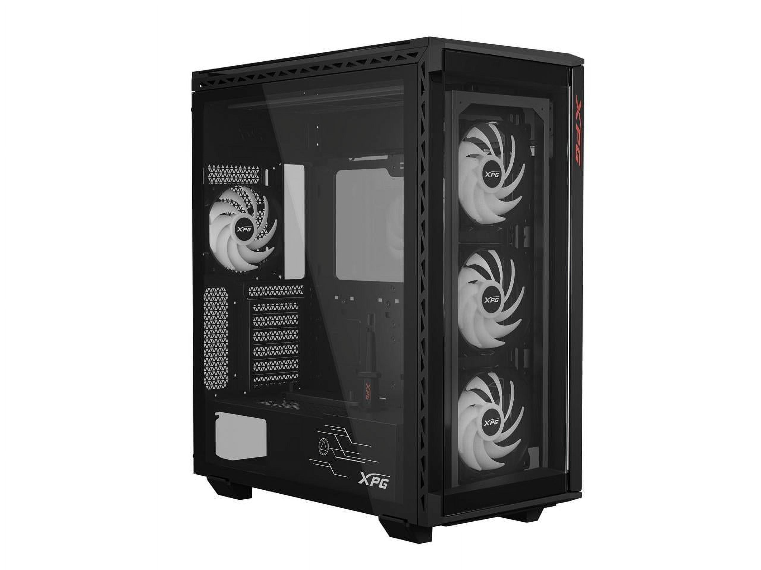 XPG Battlecruiser II Mid-Tower ATX PC Gaming Case: Exoskeleton-Driven ...