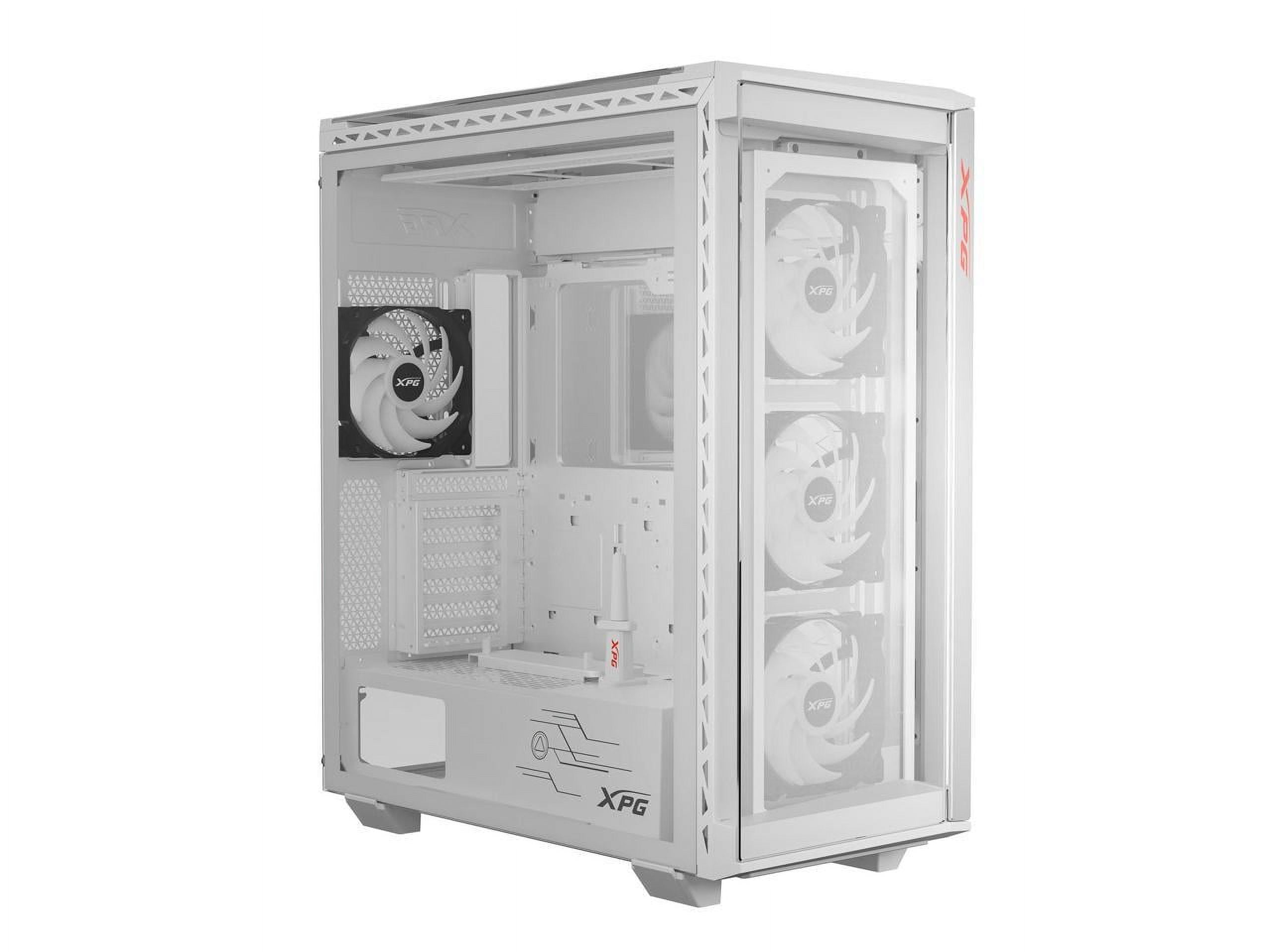 XPG Battlecruiser II Mid-Tower ATX PC Gaming Case: Exoskeleton-Driven ...