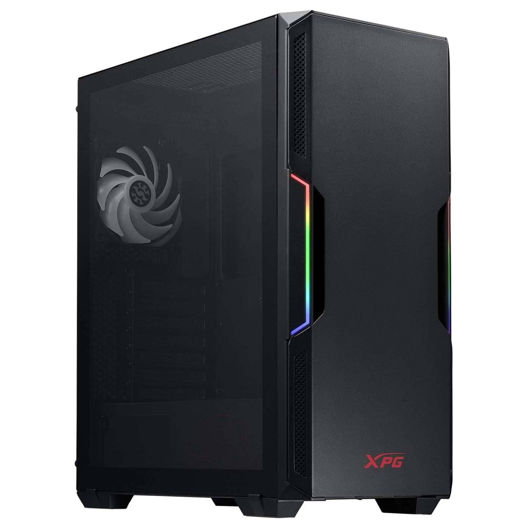 XPG STARKER Compact Mid-Tower ATX Computer Case Black 75260179 ...