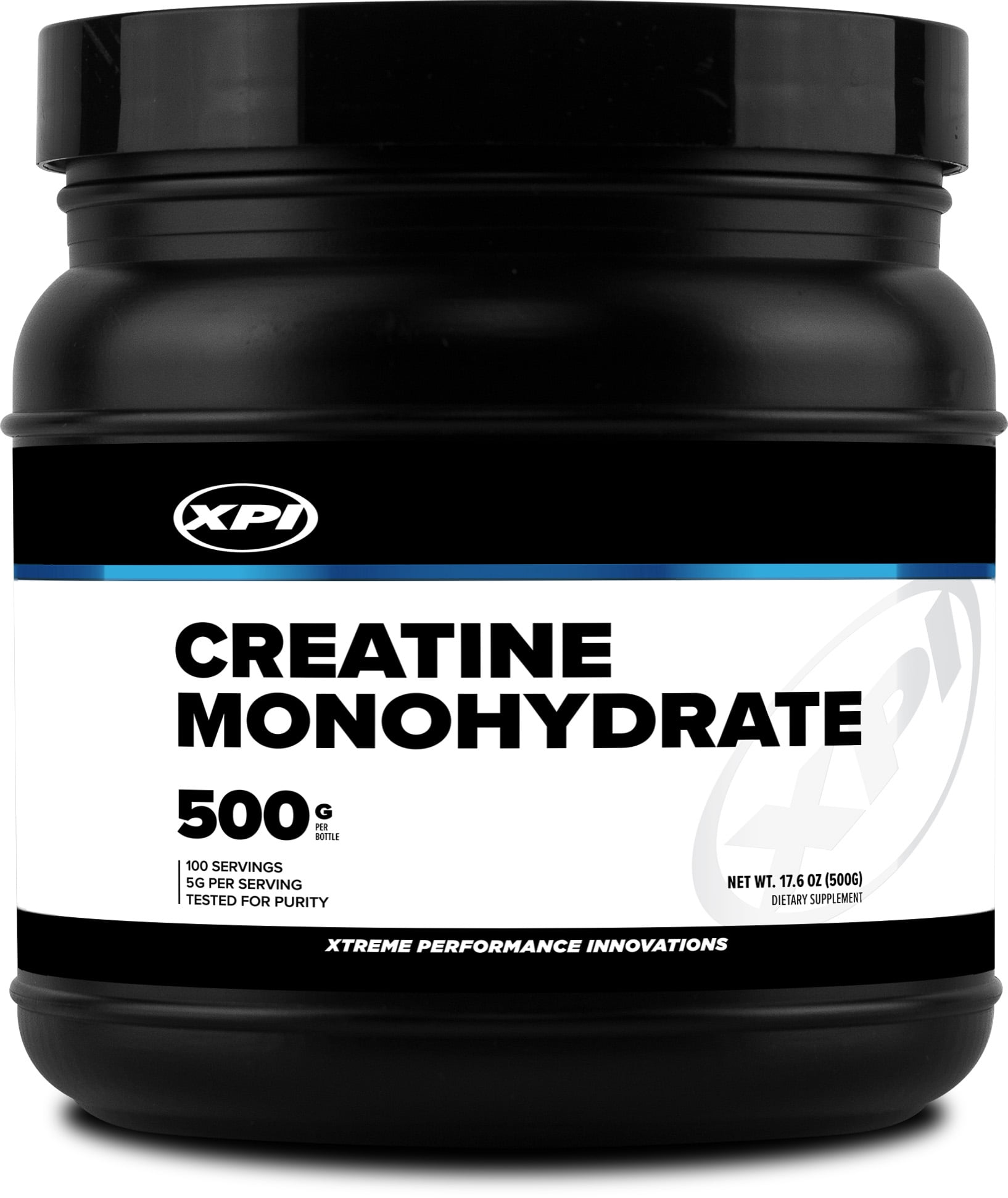 XPI Supplement Creatine Monohydrate Powder (500 Grams) - Non-GMO ...