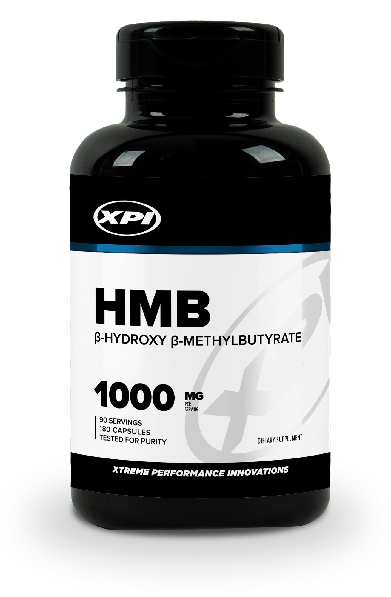 XPI Supplements HMB , 1000mg Per Serving, 90 Servings, 180 Capsules ...