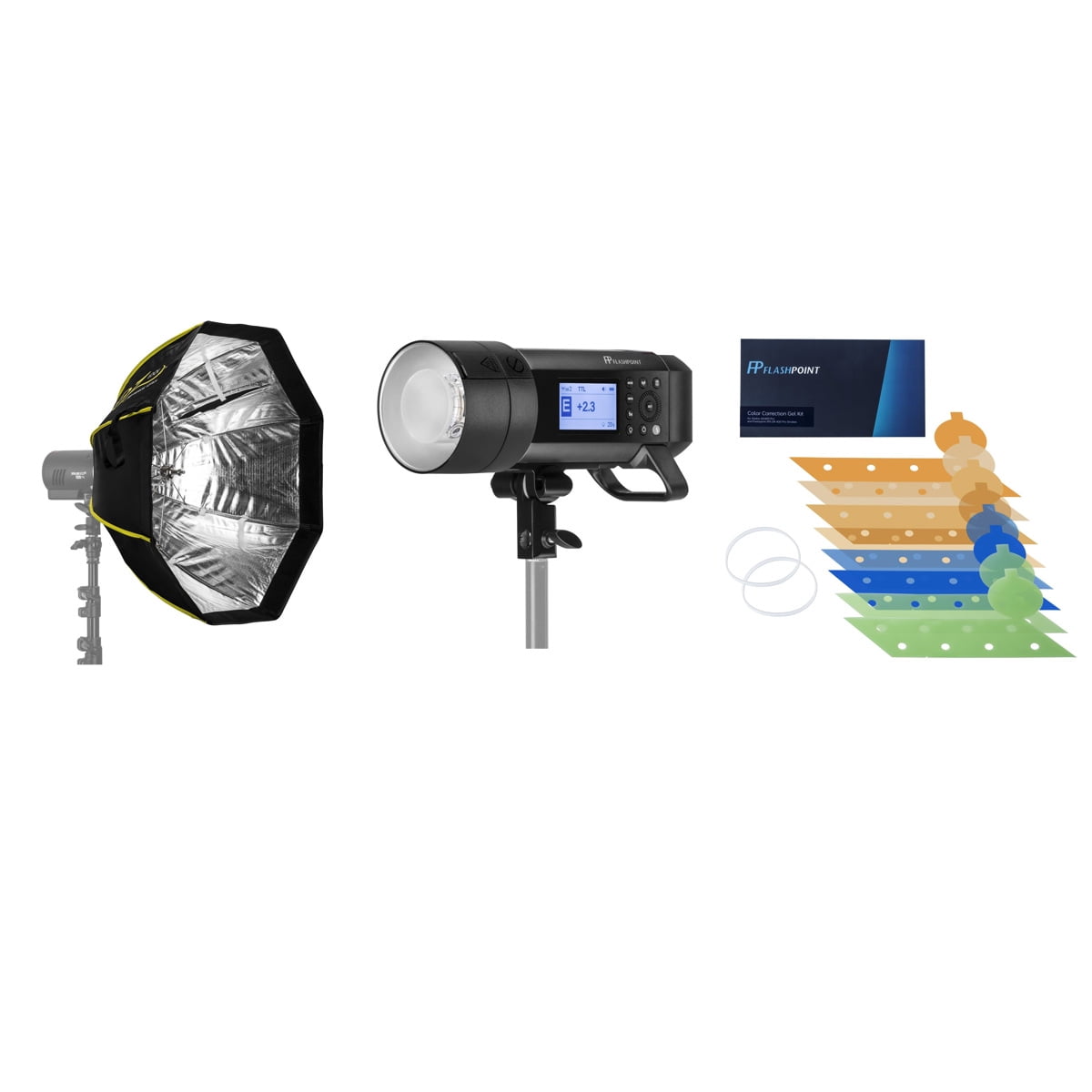 Flashpoint XPLOR 400 Pro Compact TTL R2 Monolight, Godox AD400 Pro ...