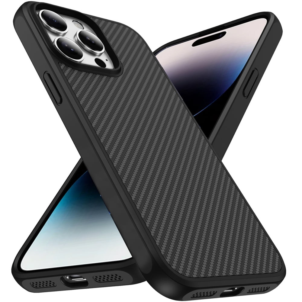 XPM for Apple iPhone 13 Pro Max Phone Case, Carbon Fiber Design with ...