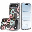 For Samsung Galaxy S25 /S24 Case, Hybrid Flower Design Stylish Fashion ...