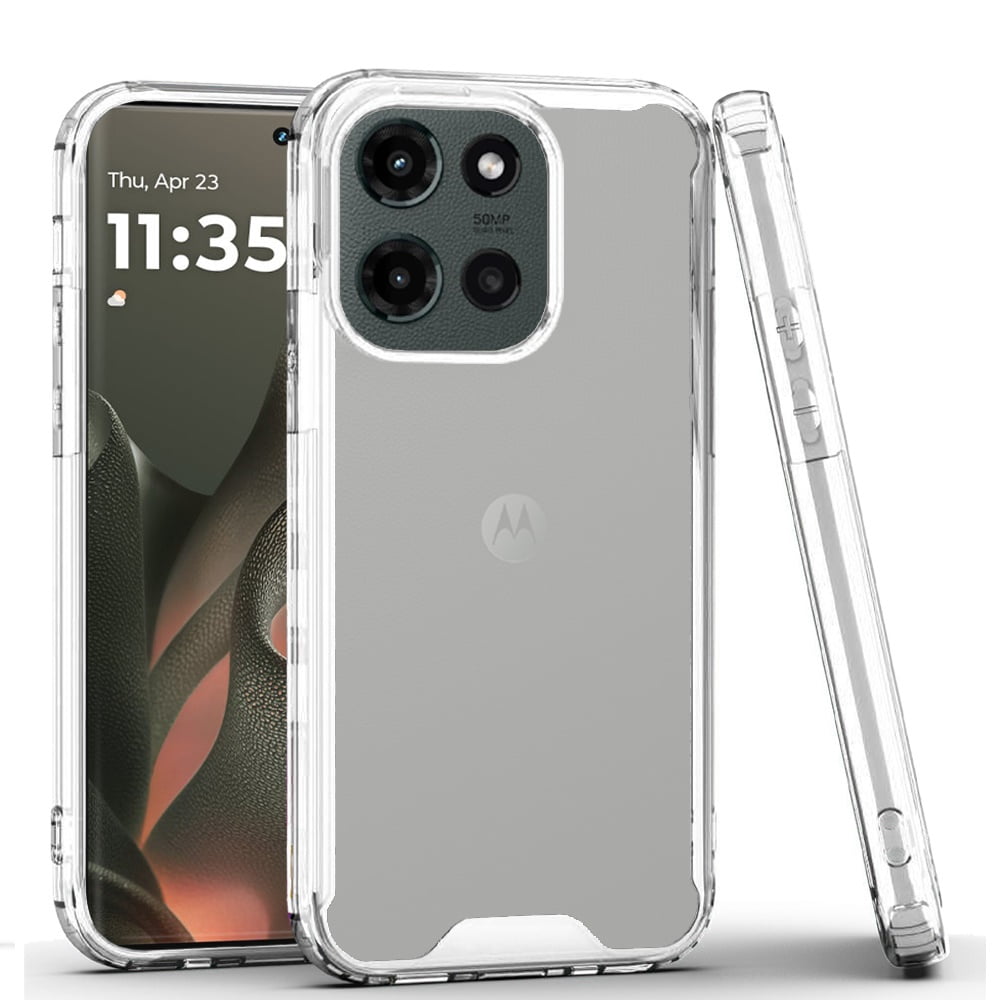 XPM for Motorola Edge 2025 Phone Case, Clear Colored Shockproof ...