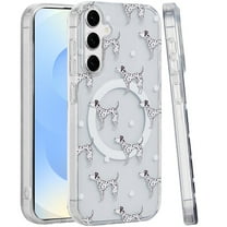 For Samsung Galaxy S25+ /S25 Plus /S24+ Plus Case, Hybrid Flower Design ...