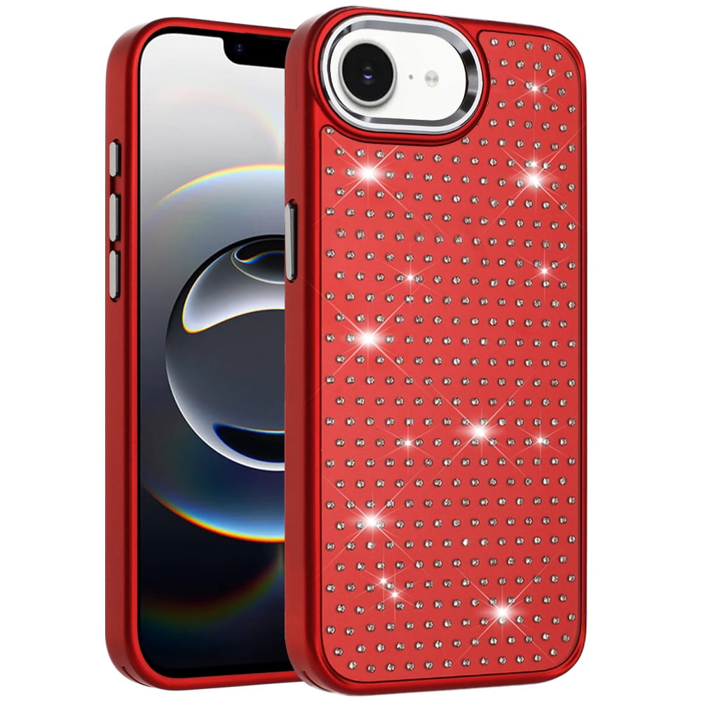 XPM for Apple iPhone 17E /16E Bling Diamond Metallic, Full Sparkle ...