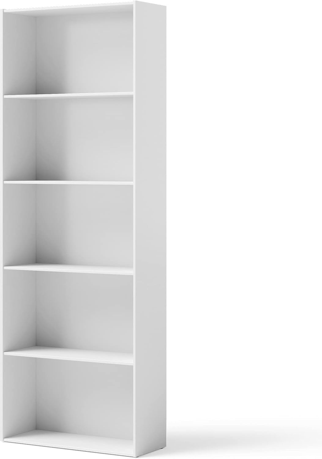 XPOPR 5-Tier Bookcase, 67” Tall Freestanding Bookshelf with 5 Open ...