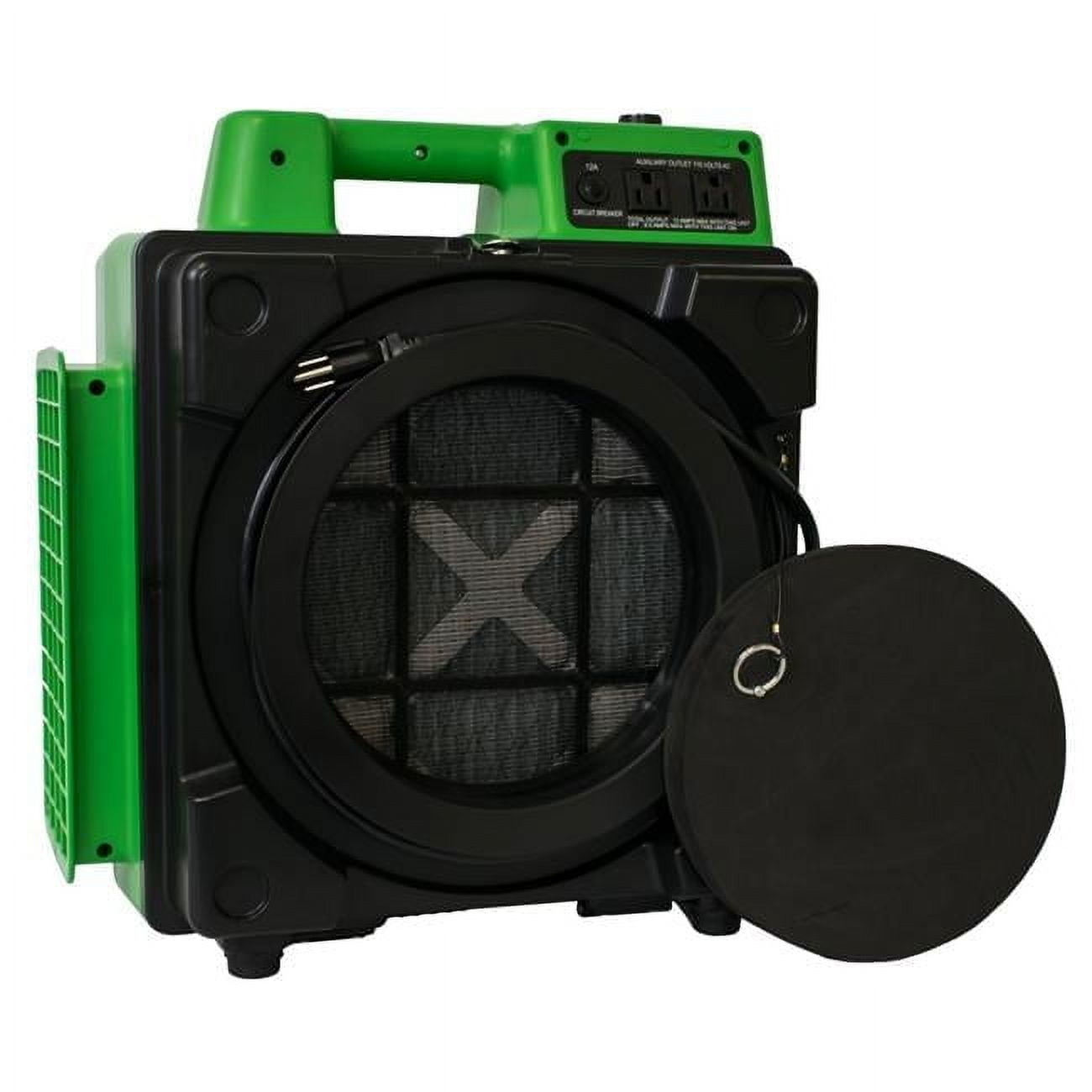 XPOWER 3 Stage Filtration HEPA Purifier System, Negative Air Machine ...
