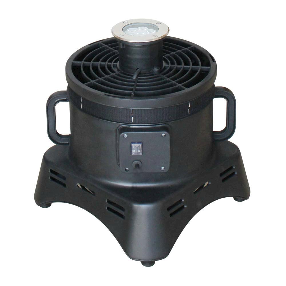 XPOWER BR-430 1/3 HP 12" Tube Man Inflatable Blower Fan with LED lights ...