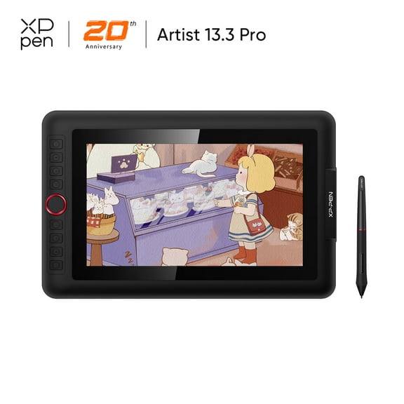 XP Pen Artist 15.6 Pro Graphic Tablet, 1080P Full-Laminated Display ...