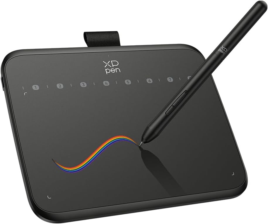 XPPen Deco 640 Drawing Tablet with 16384 Pressure Levels Sensitivity ...