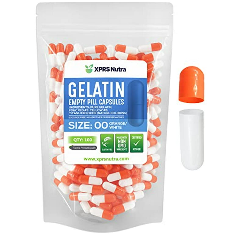 Gelatin Capsule Sizes