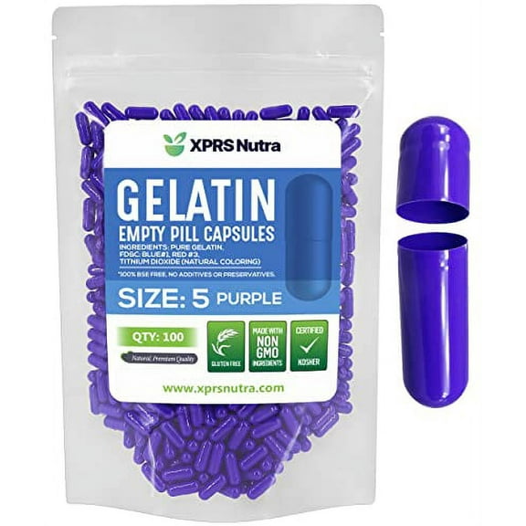 Empty Gel Capsules Size