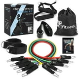 XPRT Fitness 11 PCS Resistance Tube Workout Bands Set -Fitness Strength ...