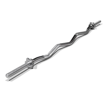 Body-Solid OB47B Olympic EZ Curl Bar - Black - Walmart.com