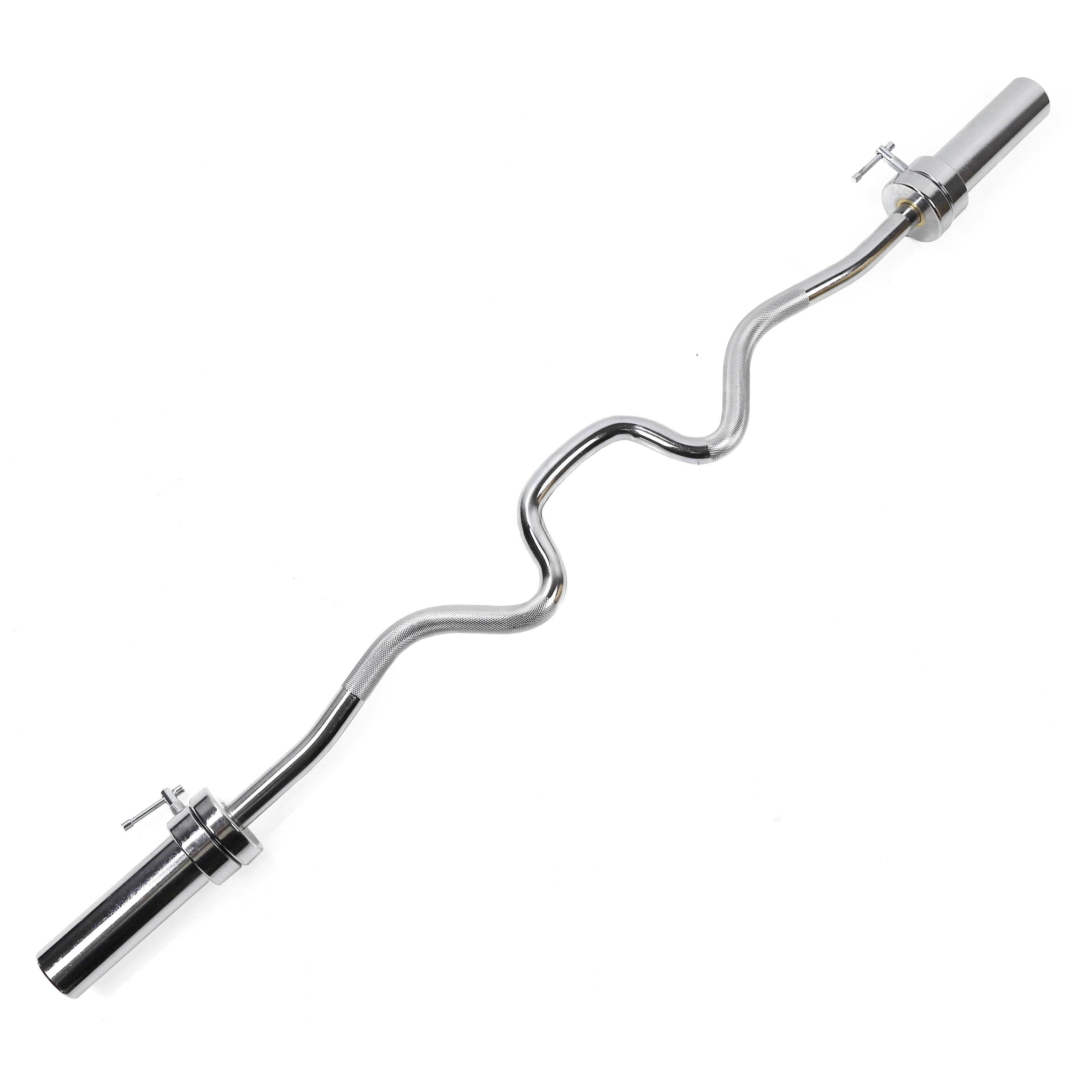 XPRT Fitness 48'' Olympic Super Curl Barbell - Durable and Versatile ...