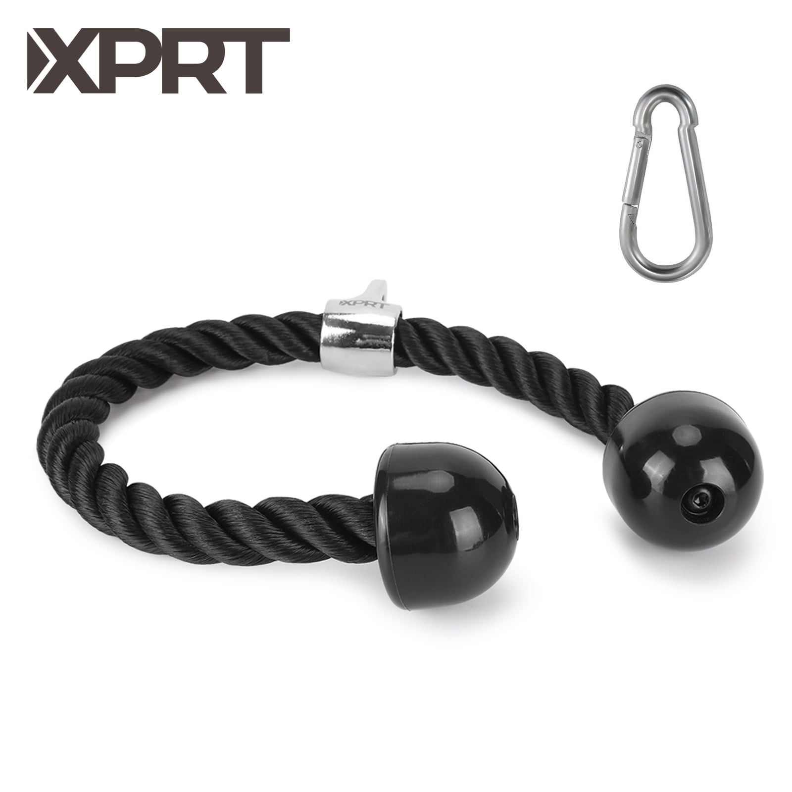 XPRT Fitness Tricep Rope Attachment - Steel Cable - Walmart.com