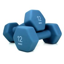 Magshion Neoprene Coated Dumbbell Hand Weights 2 lbs, Set of 2 , Anti ...