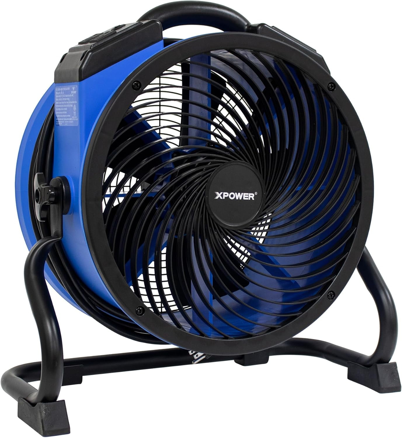 XPower FC-300A 1/4 2100 CFM 14" 4 Speed Multipurpose Pro Air Circulator Fan - Walmart.com