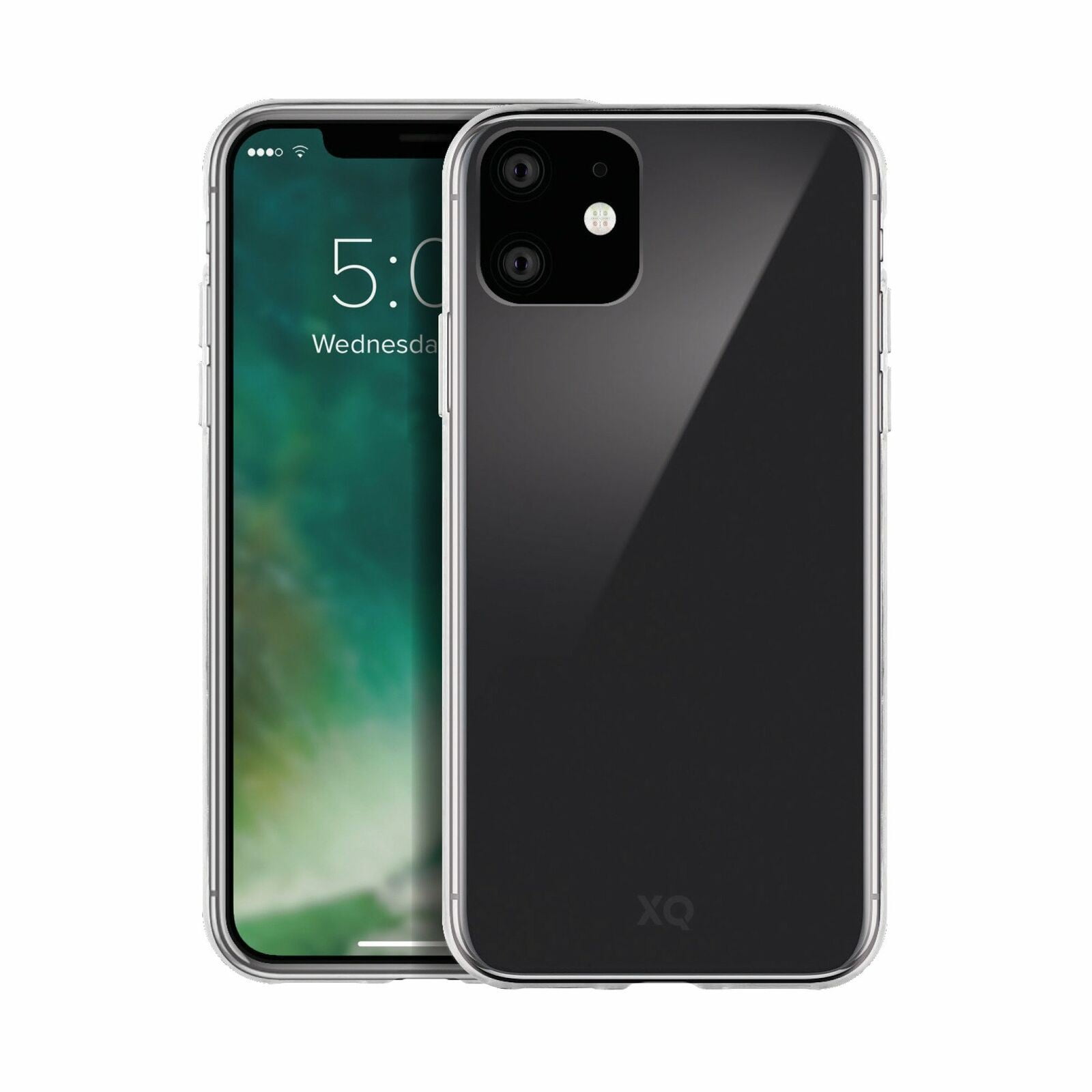 XQISIT Phantom Glass Case for iPhone 12 Mini 5.4" Clear Cover - Walmart.com