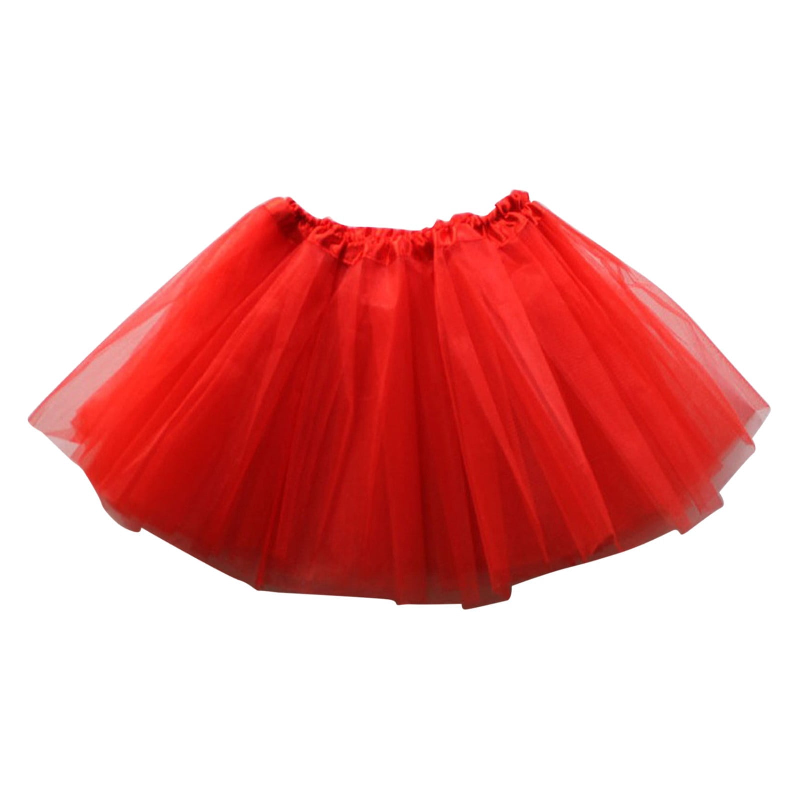 XQYLOS Girls Ballet Practice Skirt with Tiered Tulle - French Style ...