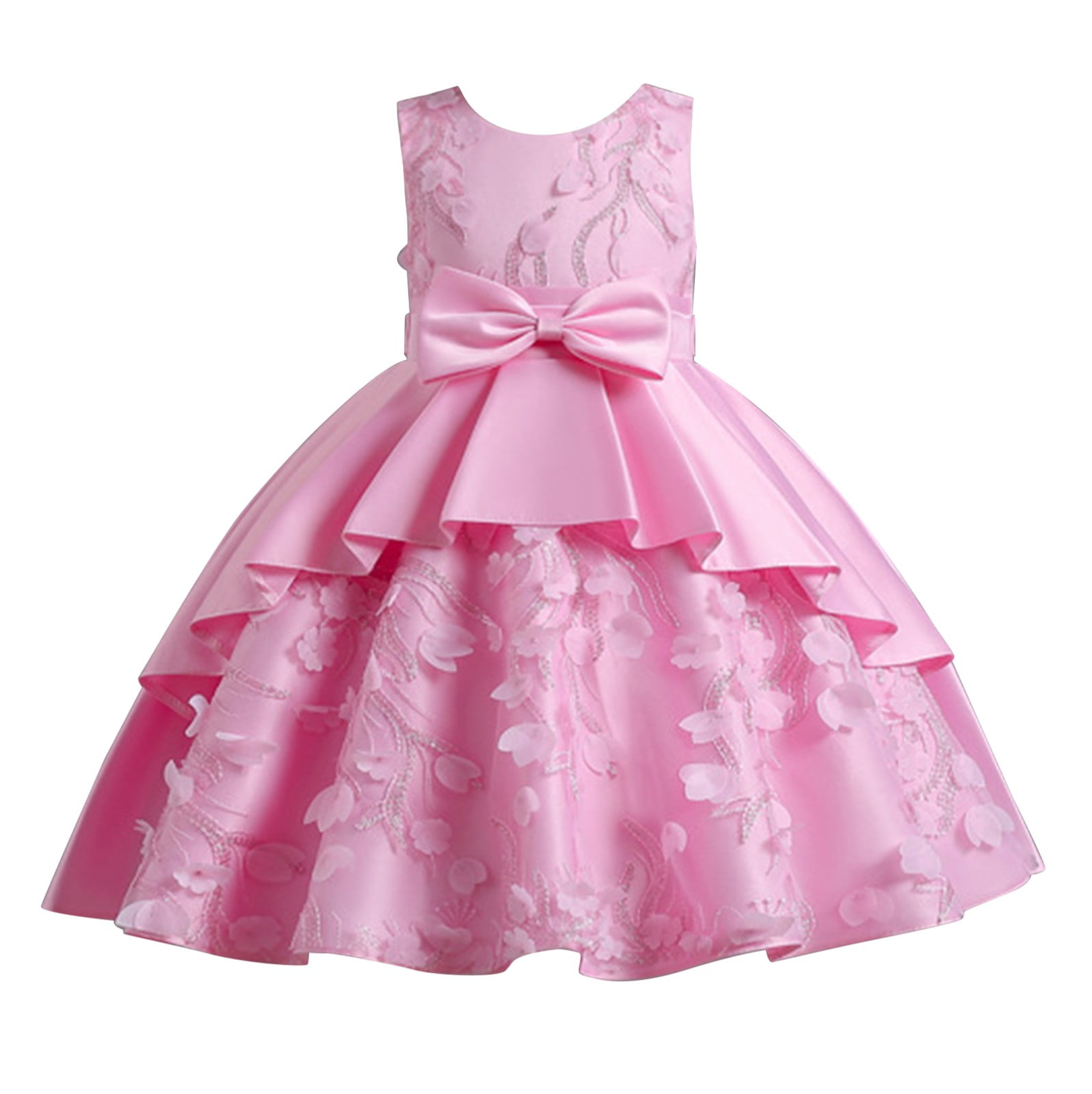 XQYLOS Sequin Party Dress Layered Tulle Tutu Skirt Stage Performance ...