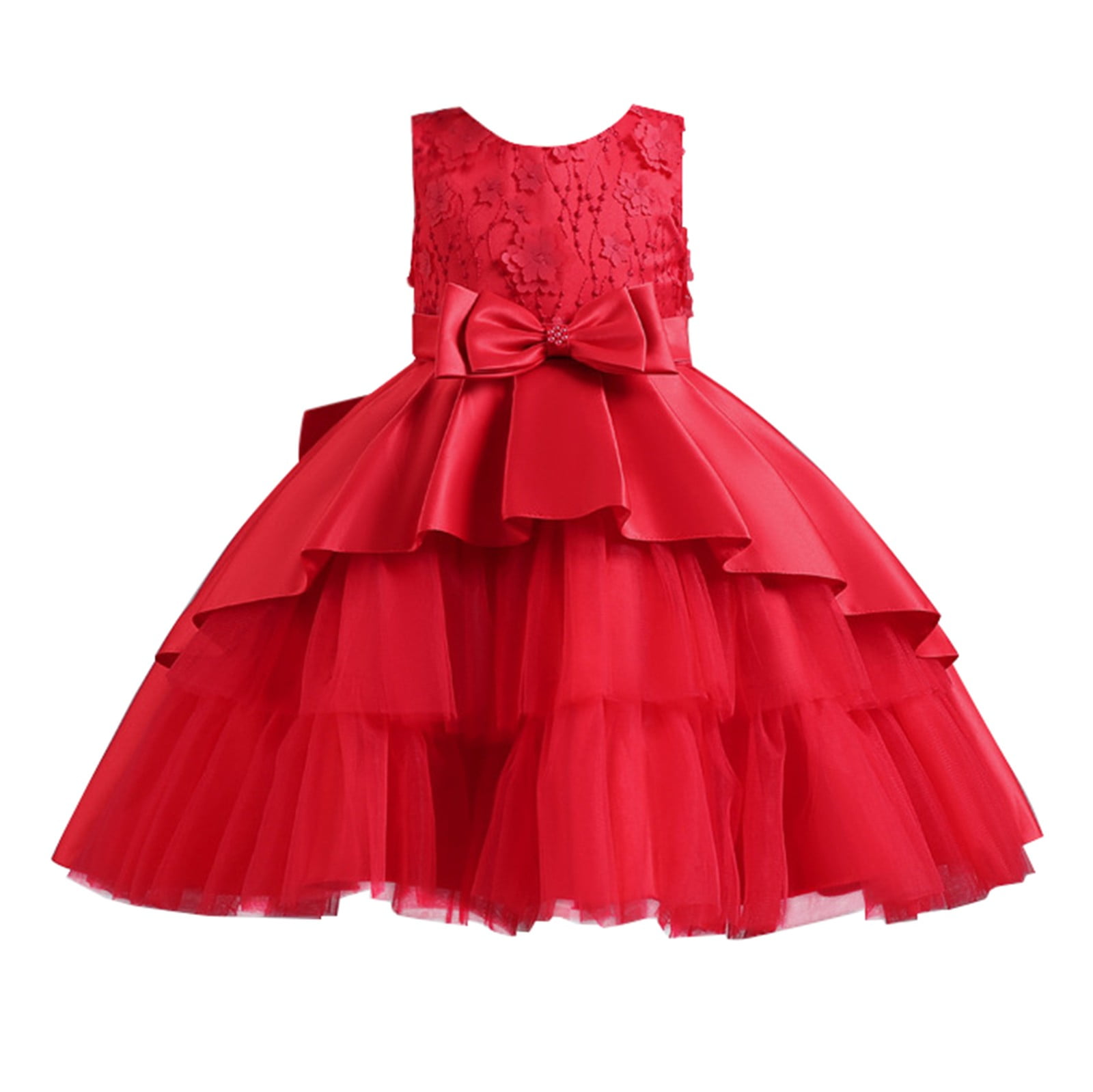XQYLOS Sparkle Tulle Girls Evening Dress Spring/Summer/Fall Birthday ...
