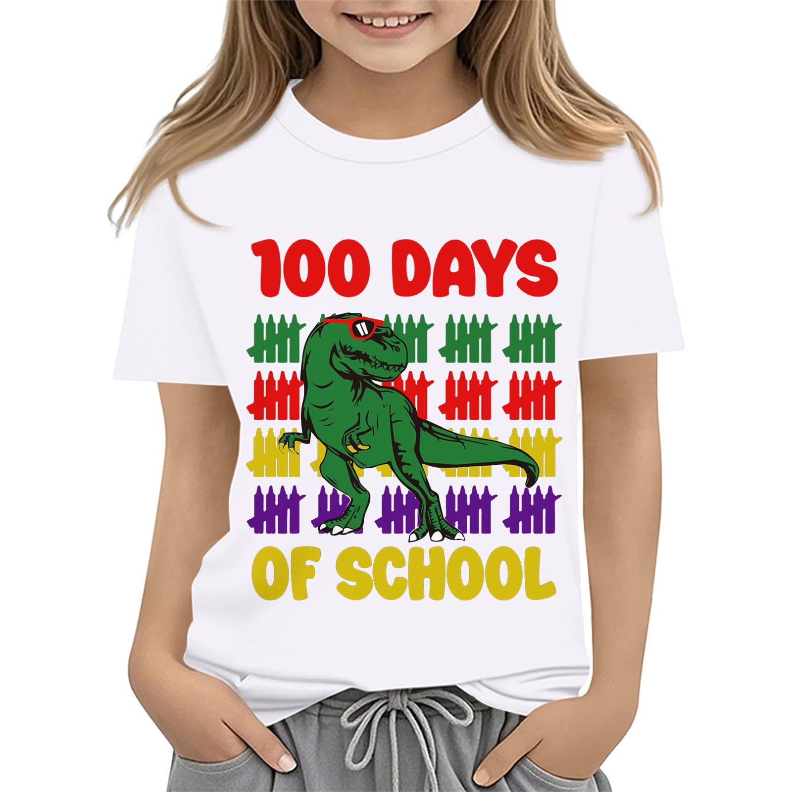 XQYLOS Toddler First Day of School Shirt Boy Girl Preschool ...