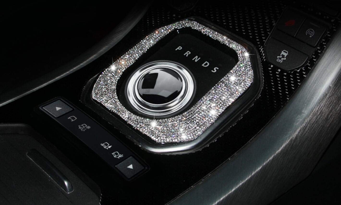 XQauto Car Interior Trim RRF12 Bling Accessories fit for Land Rover Range Rover Evoque 2012-2018 ...