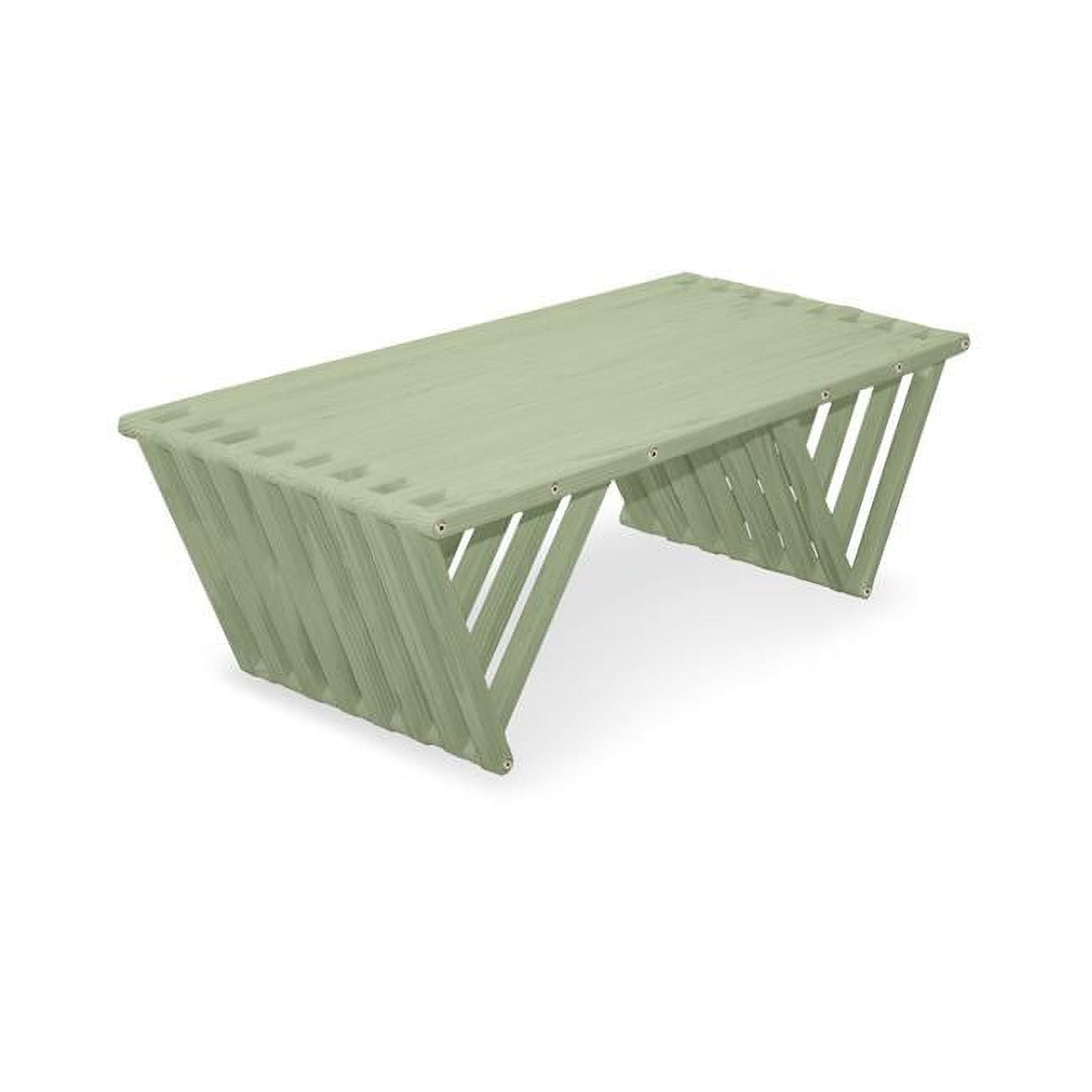 XQuare XQCT-542117-WG 54 x 20.5 x 16 in. Wooden Coffee Table, Woodland ...