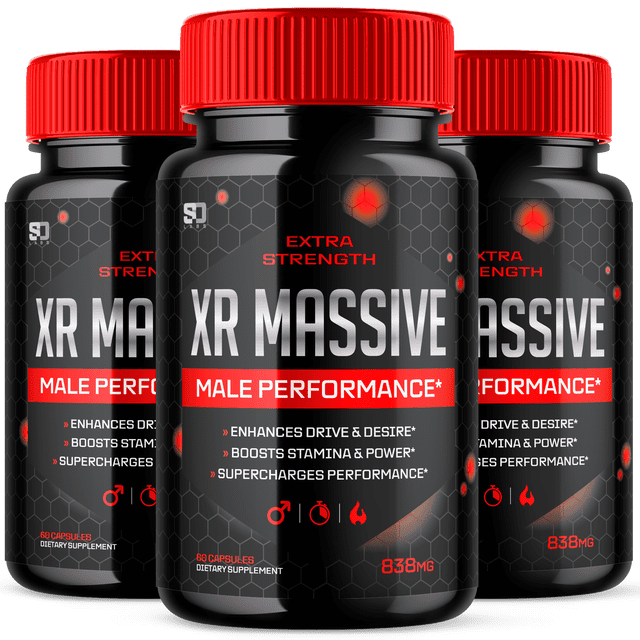 XR Massive for Men Advanced Formula Vitamin Supplement 180 Capsules ...