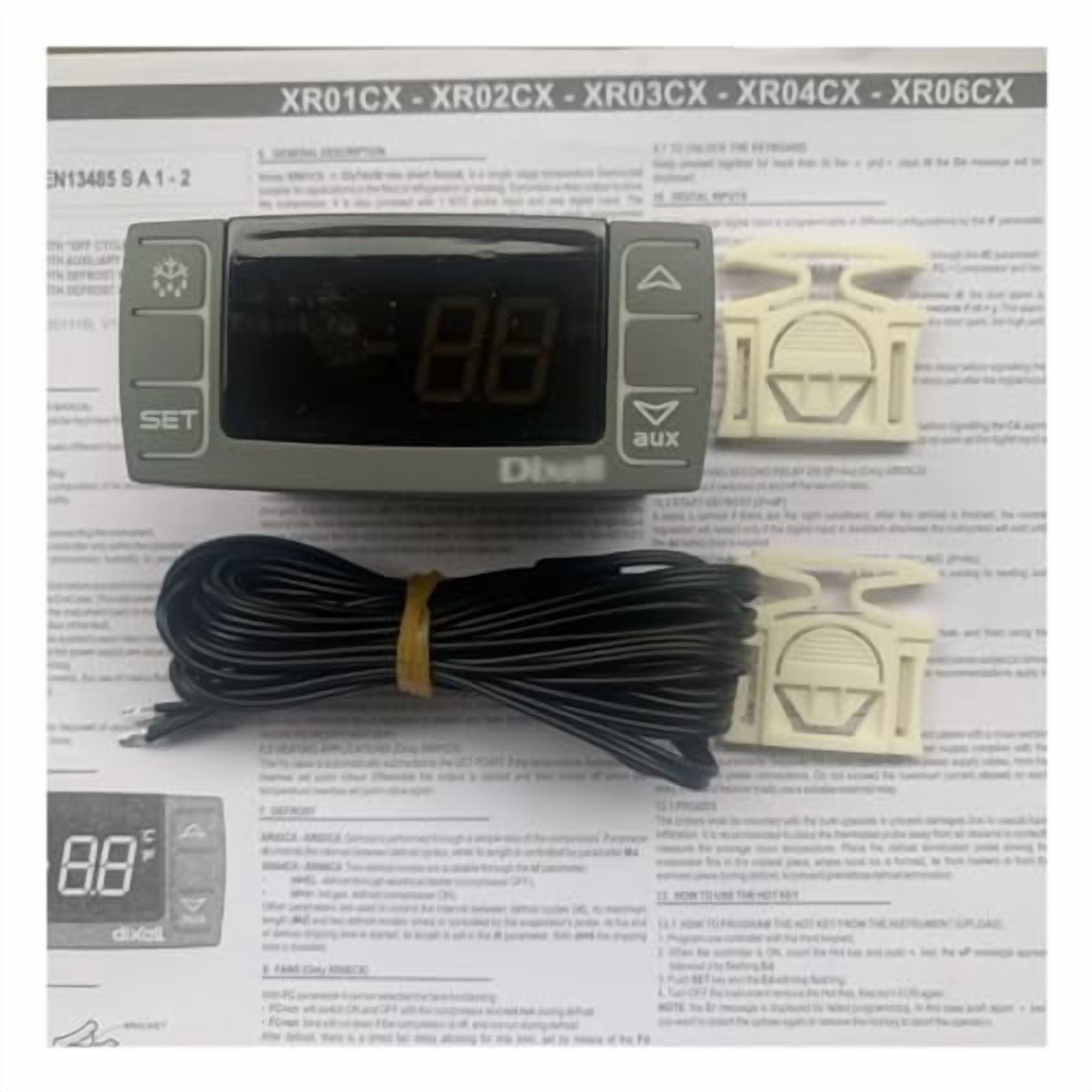 XR02CX-5N0C1 Temperature Controller, Cold Storage Thermostat, Freezer ...