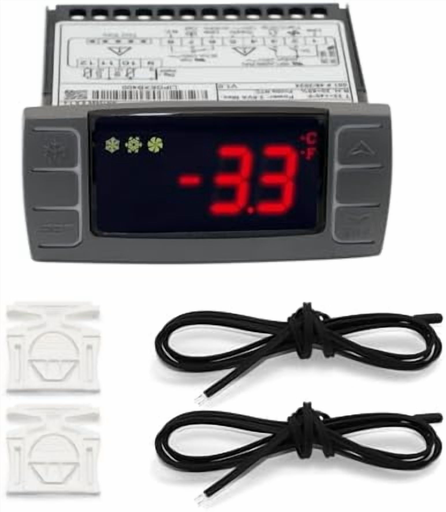 XR06CX-4N1F1 Digital Temperature Controller, Compatible with Dixell ...