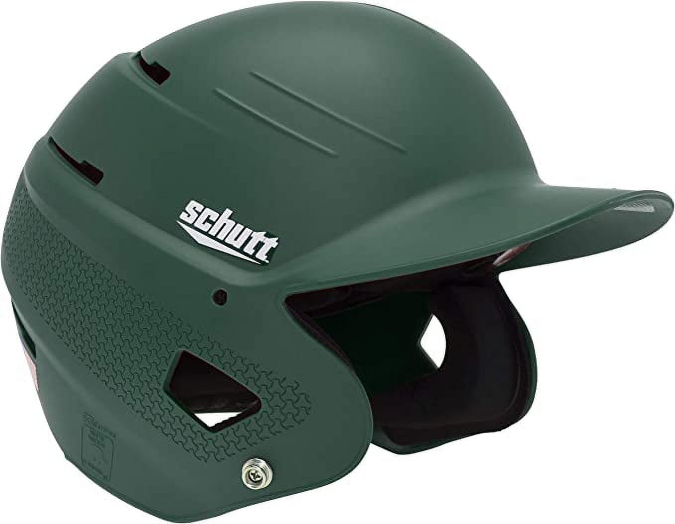 XR1 BASEBALL BATTING HELMET, MATTE DARK GREEN COLOR FOR SENIOR ...