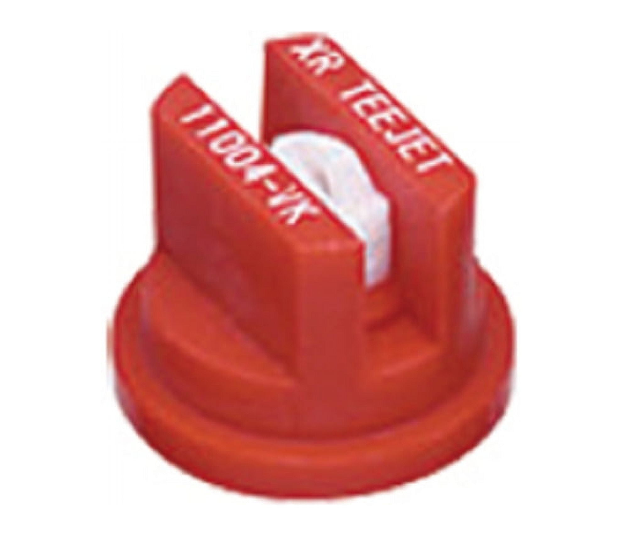 XR11004-VK Teejet Nozzle, Extended Range Flat Spray Tip, Red - Walmart.com