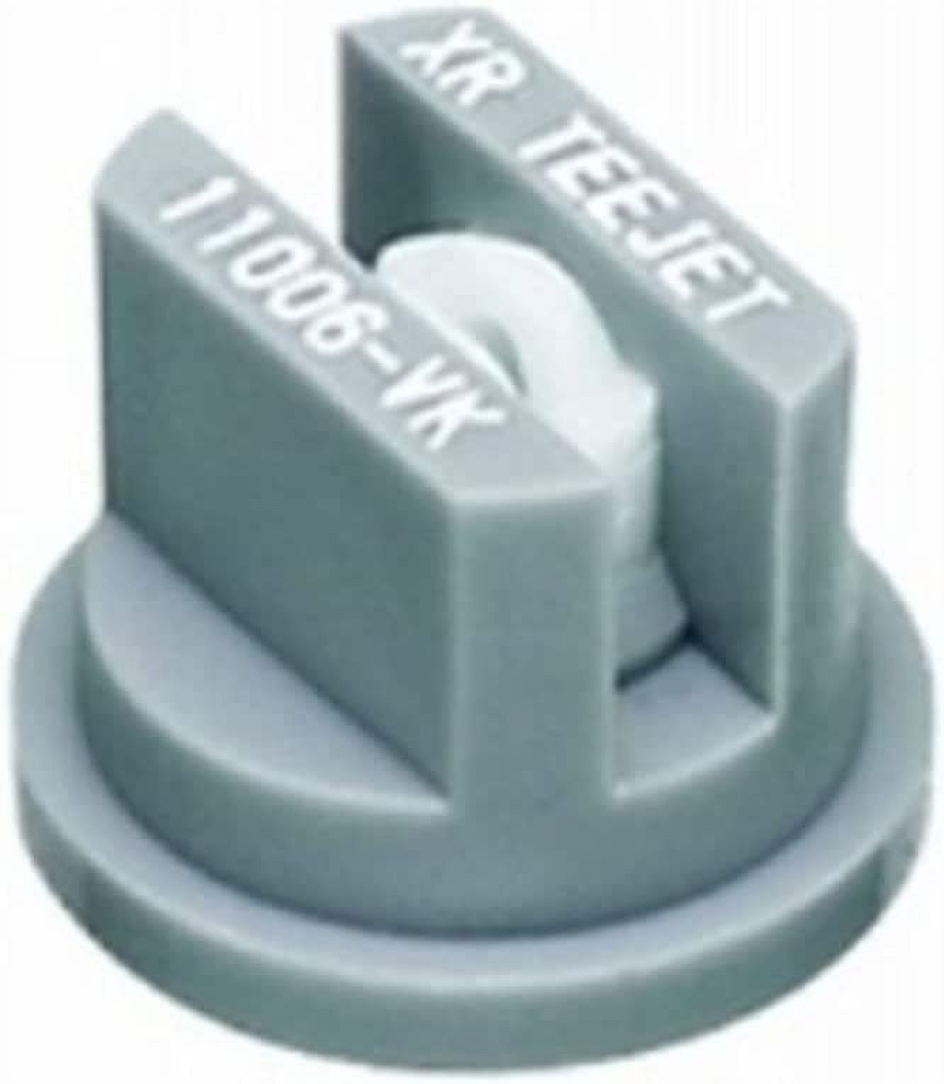 XR11006-VK Teejet Nozzle, Extended Range Flat Spray Tip, Gray - Walmart.com