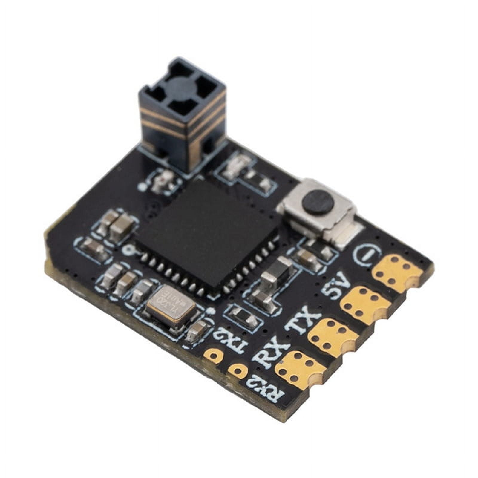 XR2 Nano 2.4GHz ExpressLRS Receiver Tower Antenna LR1121 Transceiver ...