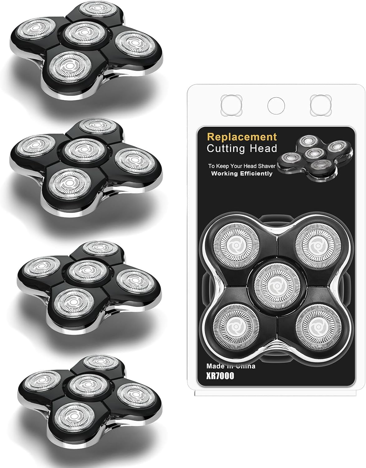 XR7000 Balder Pro Replacement Head for Remington Balder Pro Head Shaver ...