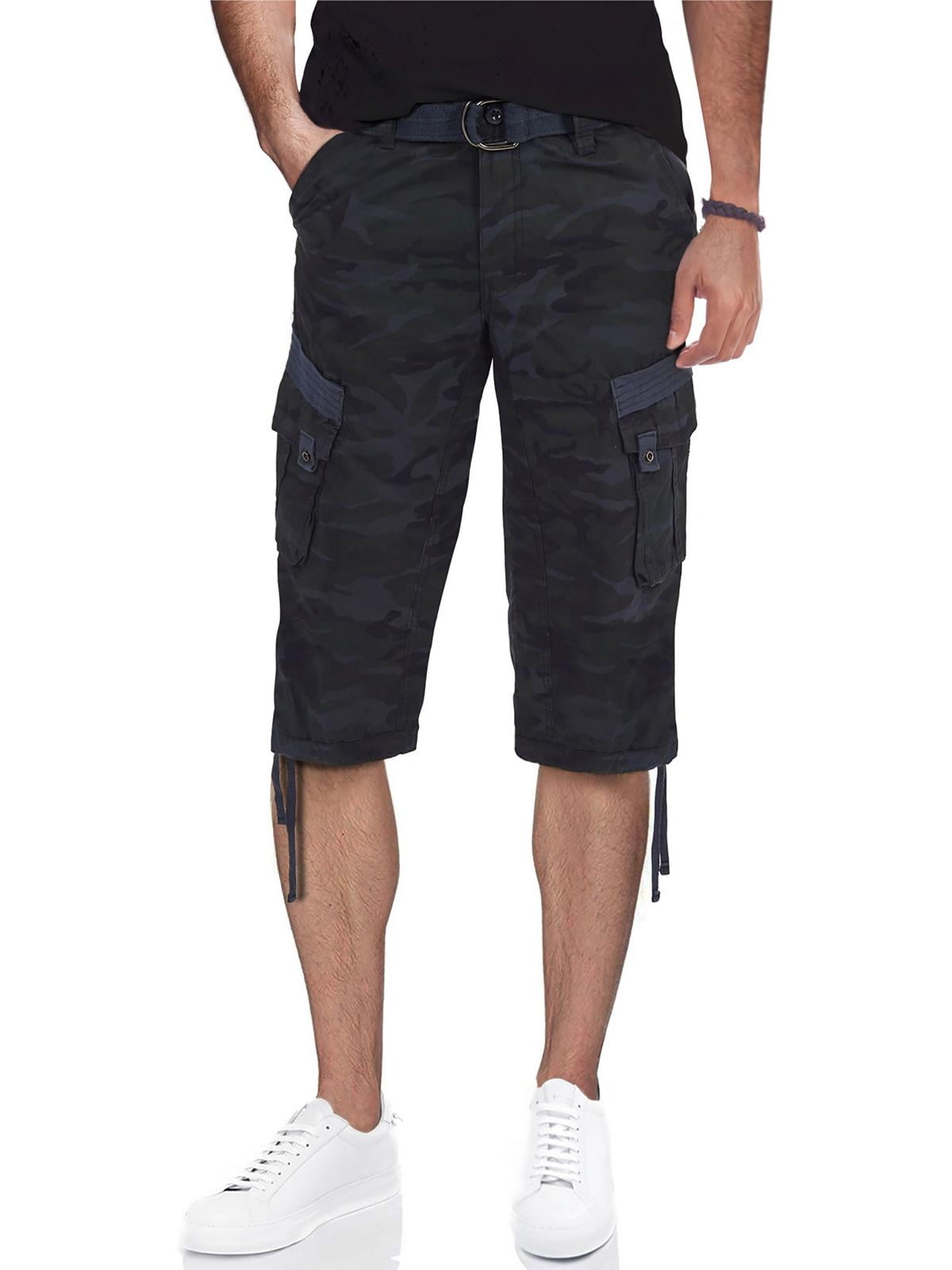 XRAY Jeans Mens Cargo Belted Capri Pants - Walmart.com