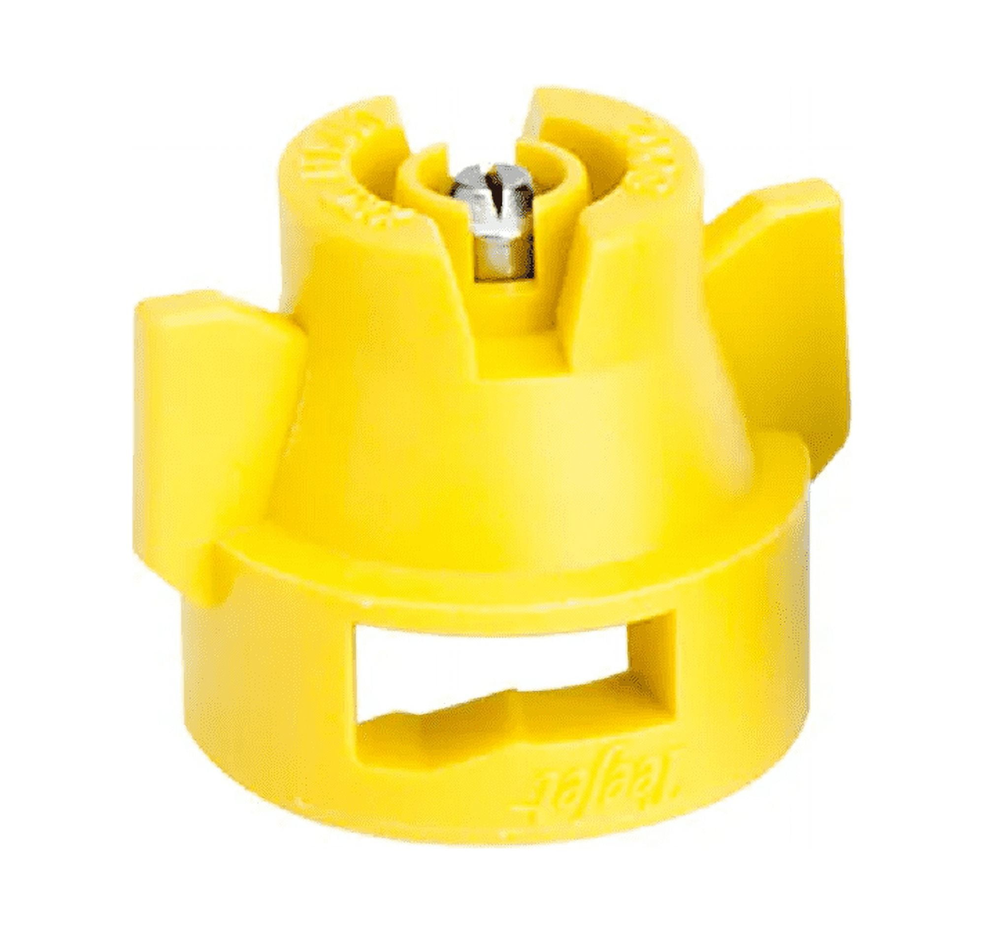 XRC8002-VS TeeJet Extended Range Stainless Steel Flat Spray Tip, Yellow ...