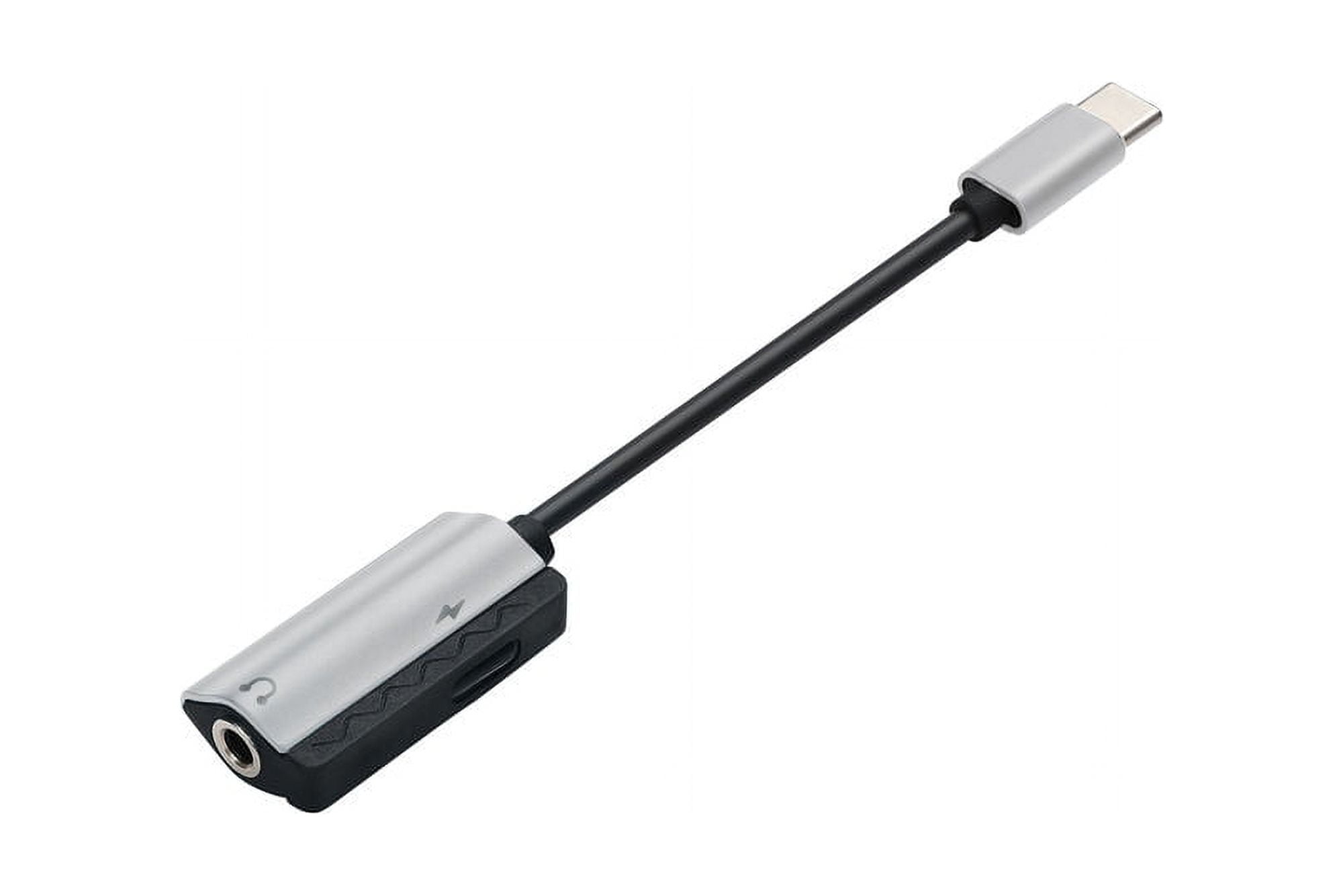 XRGO XTC35S (Silver) Type C to 3.5mm Audio Adapter with Charging Port ...