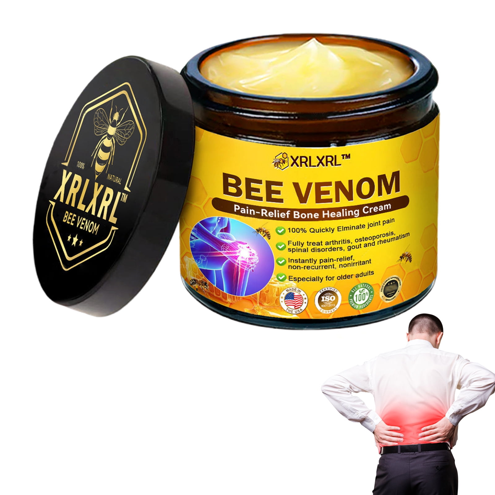 XRLXRL Bee Liquid Multi-Effect Care Cream Series Comprehensive Joint ...